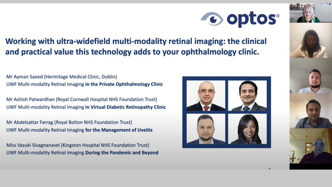 Optos Webinars